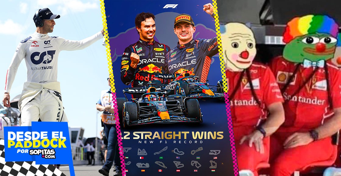 Triunfo histórico de Red Bull con Verstappen y Checo y el desastre de Ferrari en el GP de ...